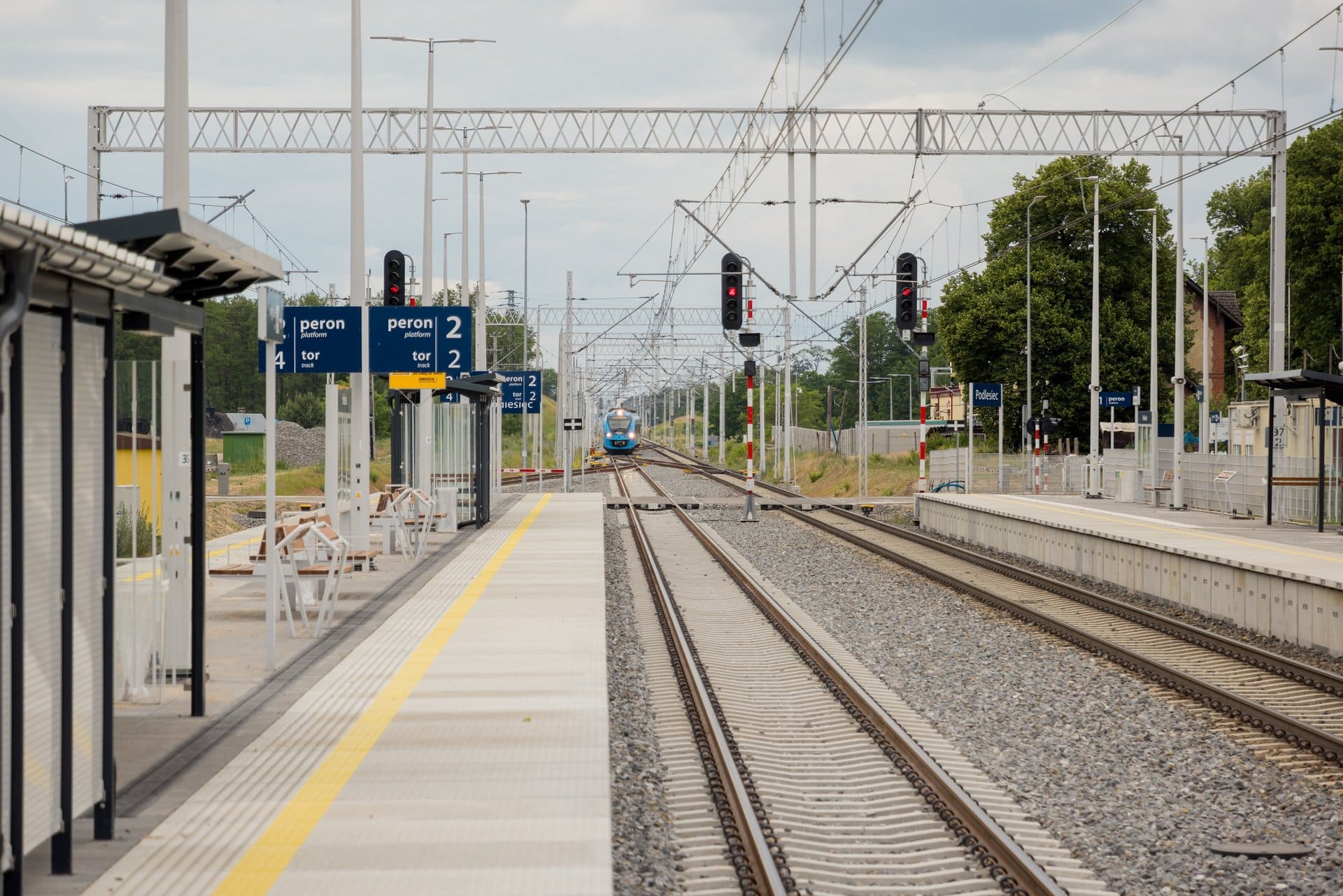 Nowe perony i nowy drugi tor na linii Poznań - Szczecin - TransInfo ...