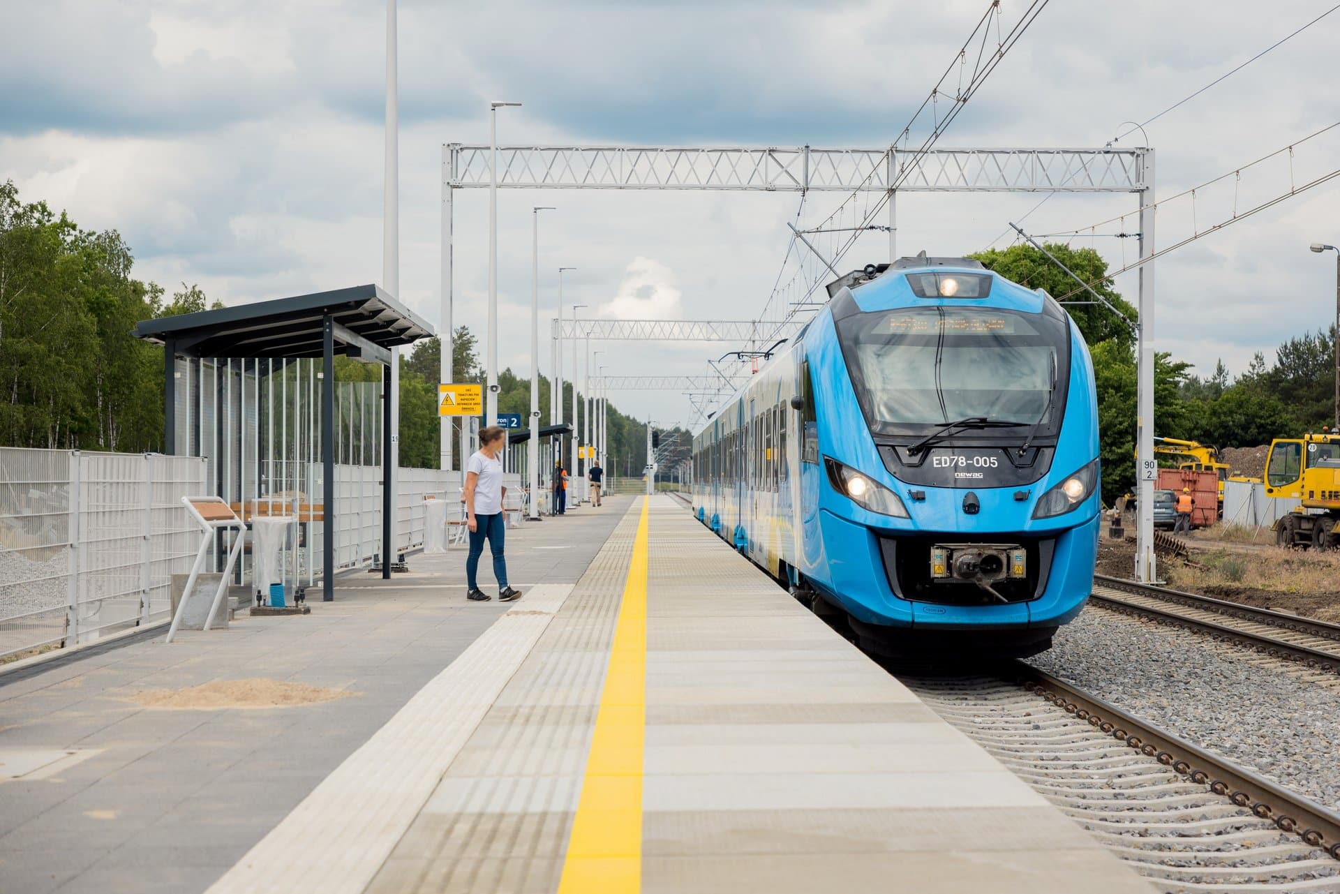 Nowe perony i nowy drugi tor na linii Poznań - Szczecin - TransInfo ...