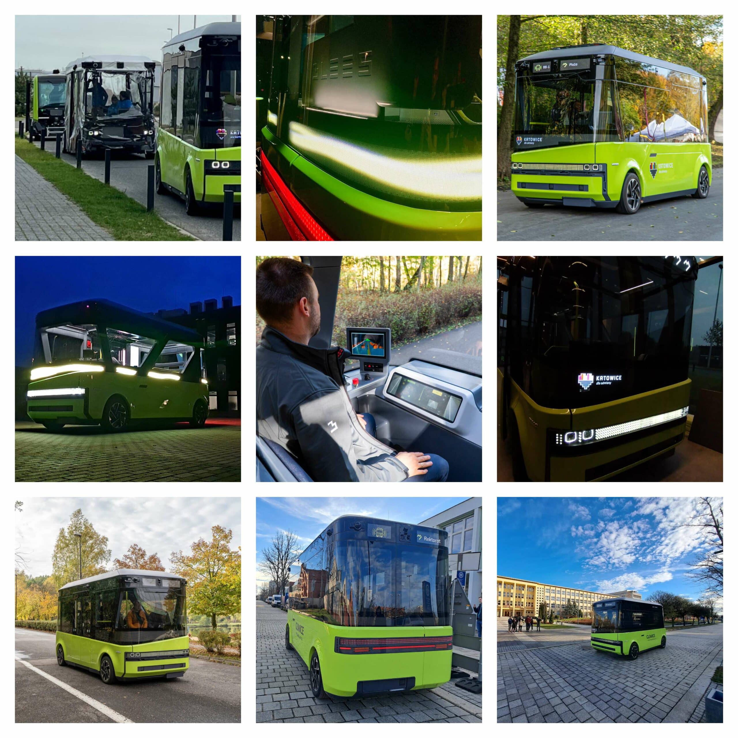 Autonomiczny minibus wraca do Katowic. Znamy rozkład jazdy Bless BB-1 - TransInfo