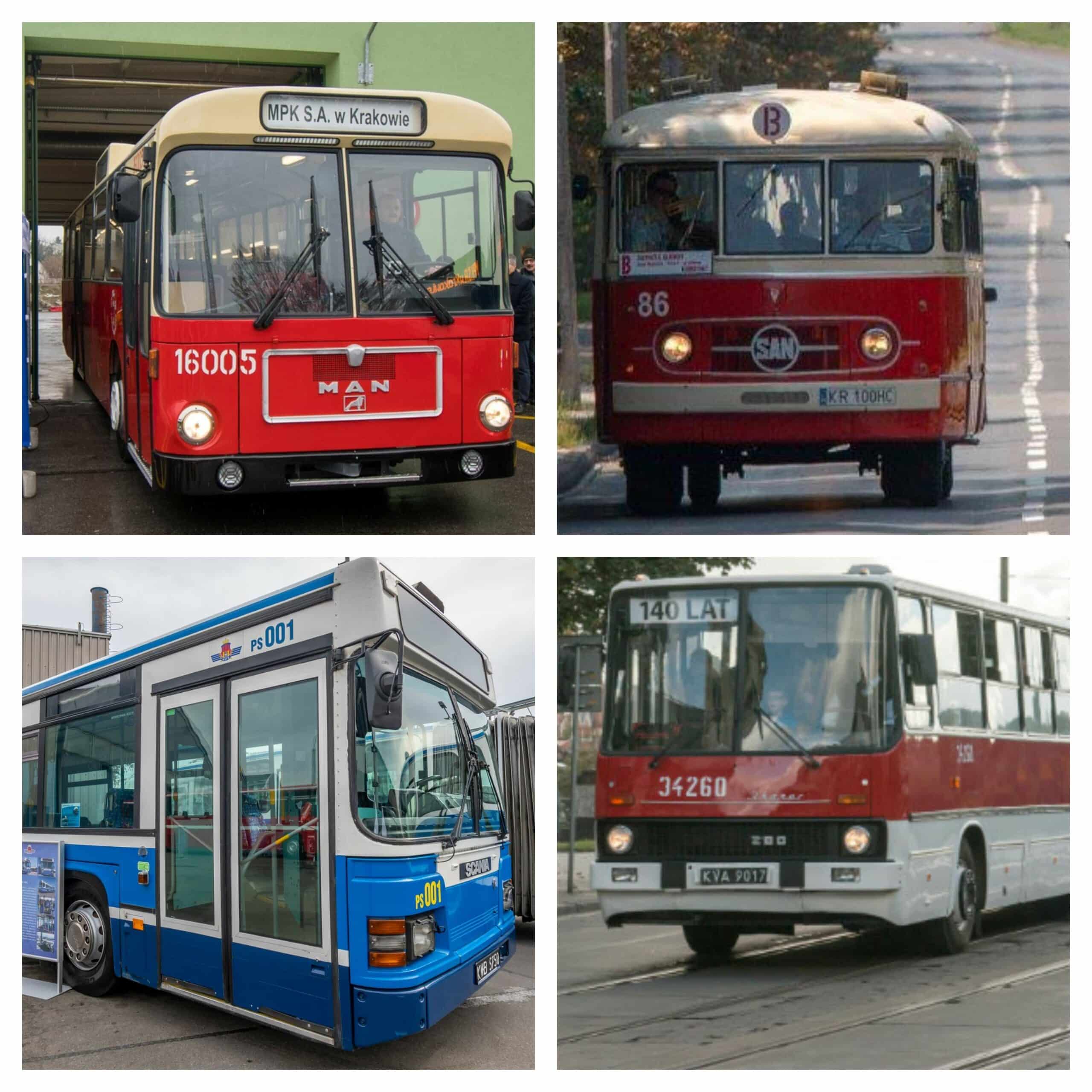 Takie zabytkowe autobusy wyjadą 16 czerwca na ulice Krakowa: Ikarus ...