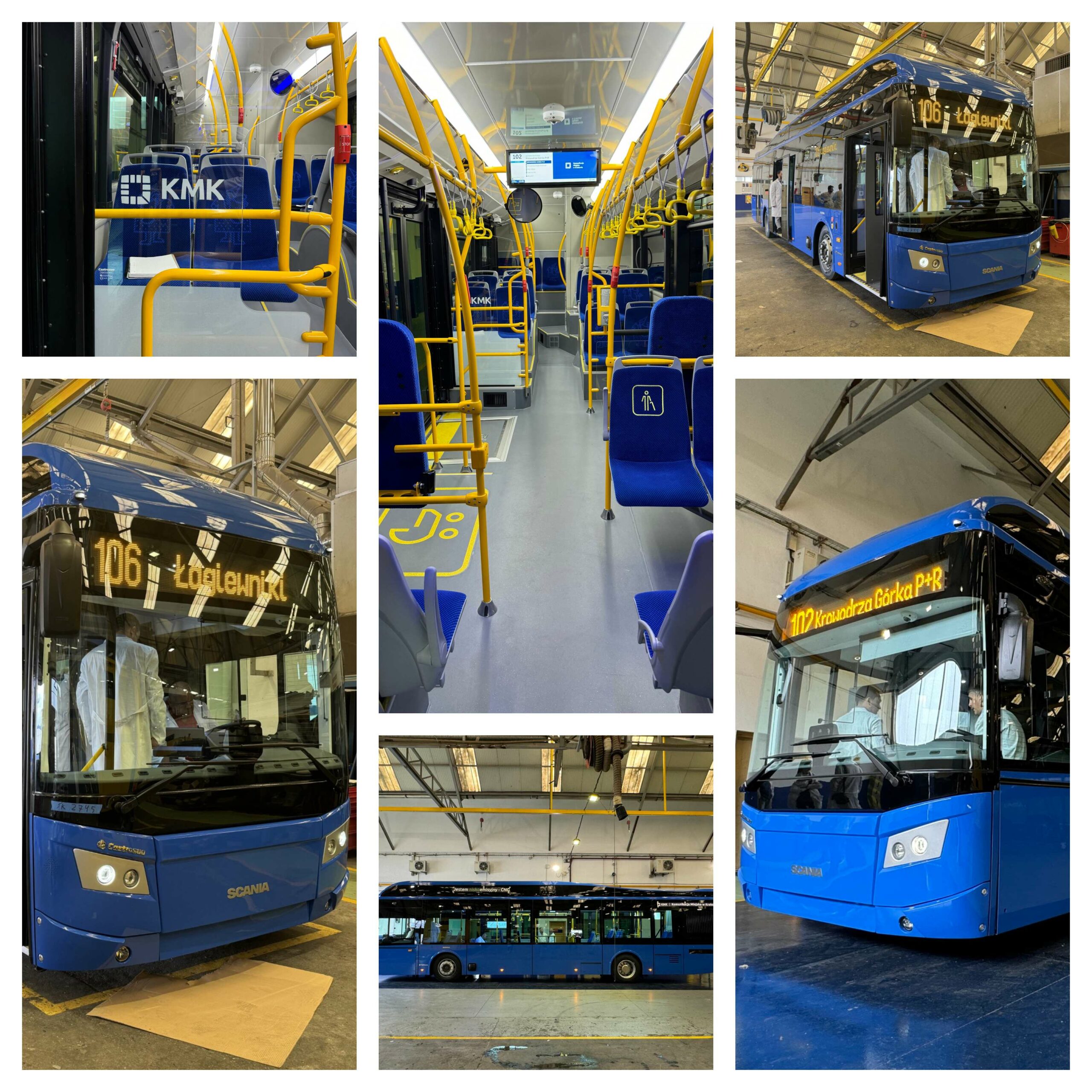 Pierwsze takie autobusy w Polsce: Scania-Castrosua CNG pod krakowski ...