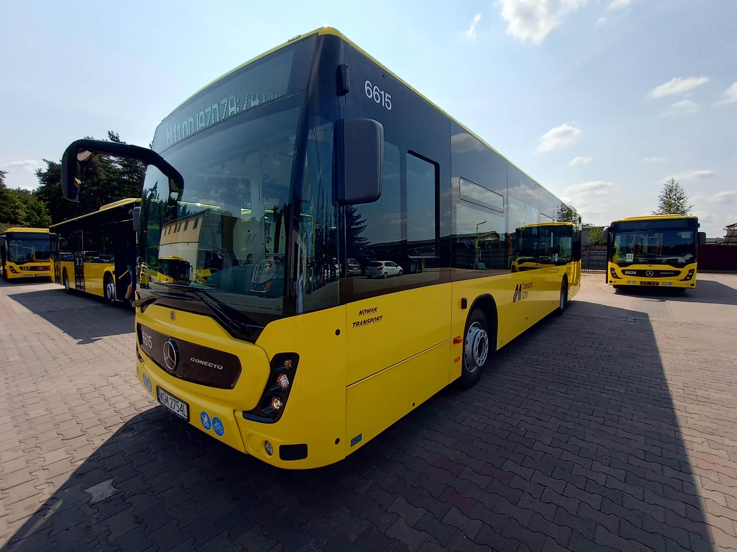 40 autobusów dla GZM: Najwięcej Mercedesów Conecto od Nowak Transport ...